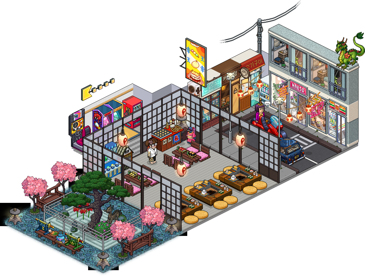 Dreamy Japan Building Competition: Winners Revealed! - Habbo
