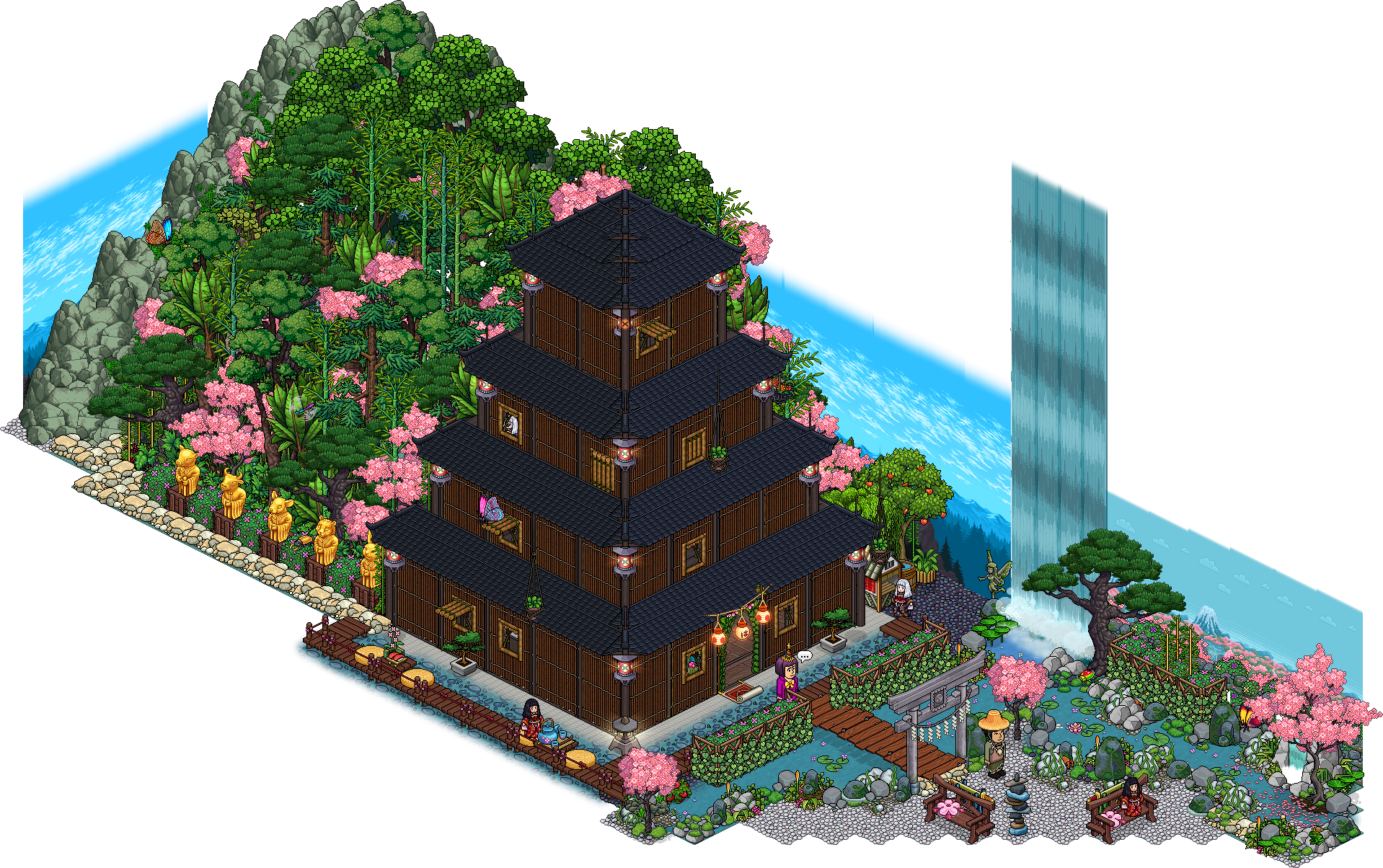 Dreamy Japan Building Competition: Winners Revealed! - Habbo