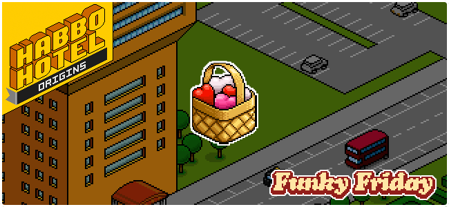 Funky Friday is stealing Hearts! - Habbo Hotel:Origins