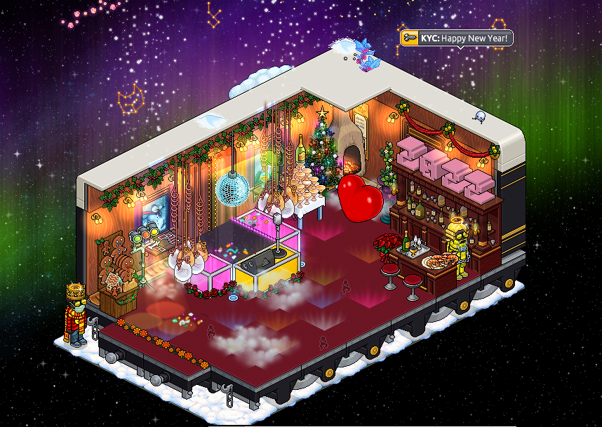 NYE Party Train Competition Winners - Habbo
