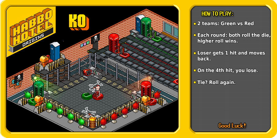 Play K.O with staff this week! (Updated) - Habbo Hotel:Origins