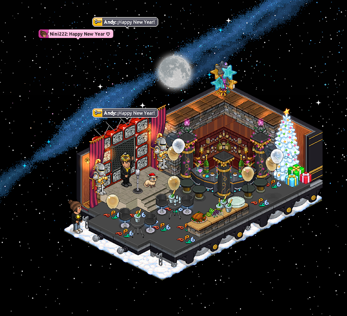 NYE Party Train Competition Winners - Habbo