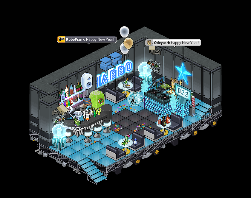 NYE Party Train Competition Winners - Habbo