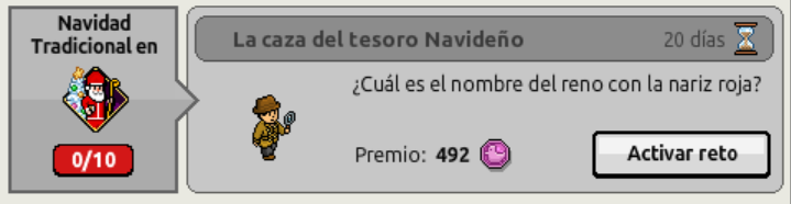 RETO SORPRESA: ¡la caza del tesoro Navideño! - Habbo
