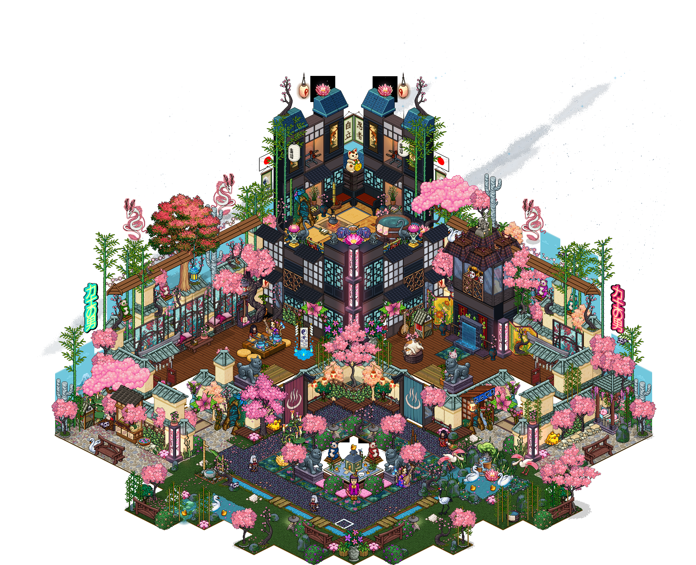 Dreamy Japan Building Competition: Winners Revealed! - Habbo