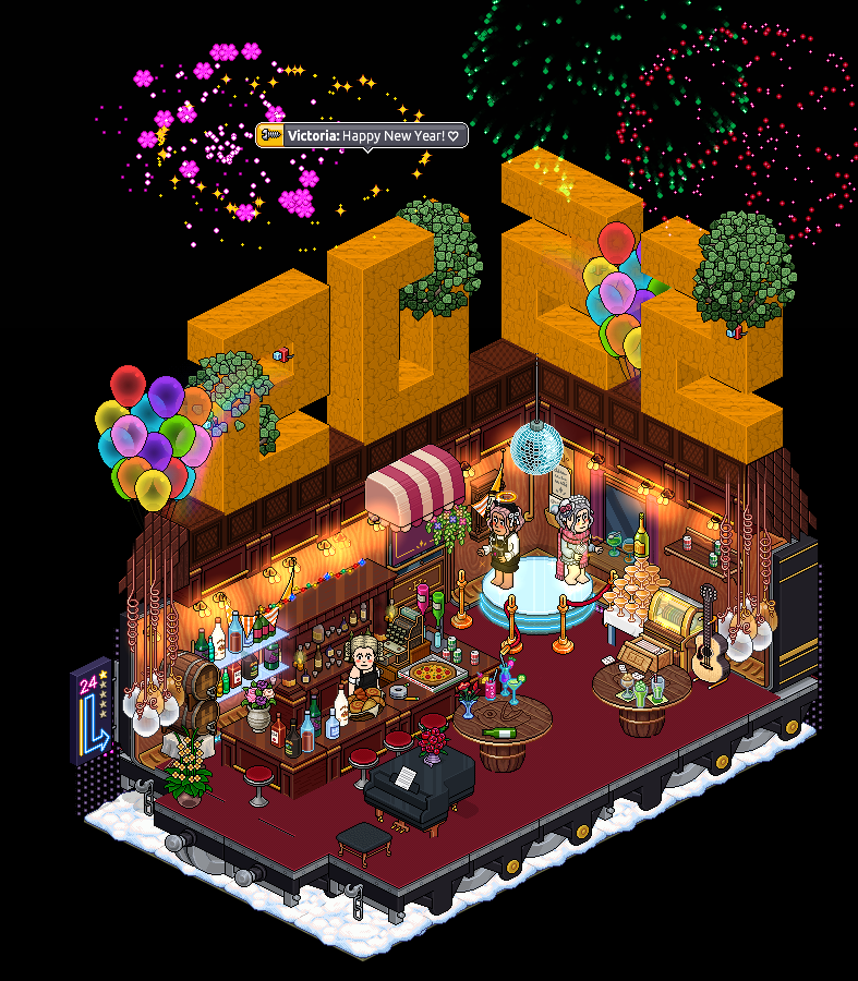 NYE Party Train Competition Winners - Habbo