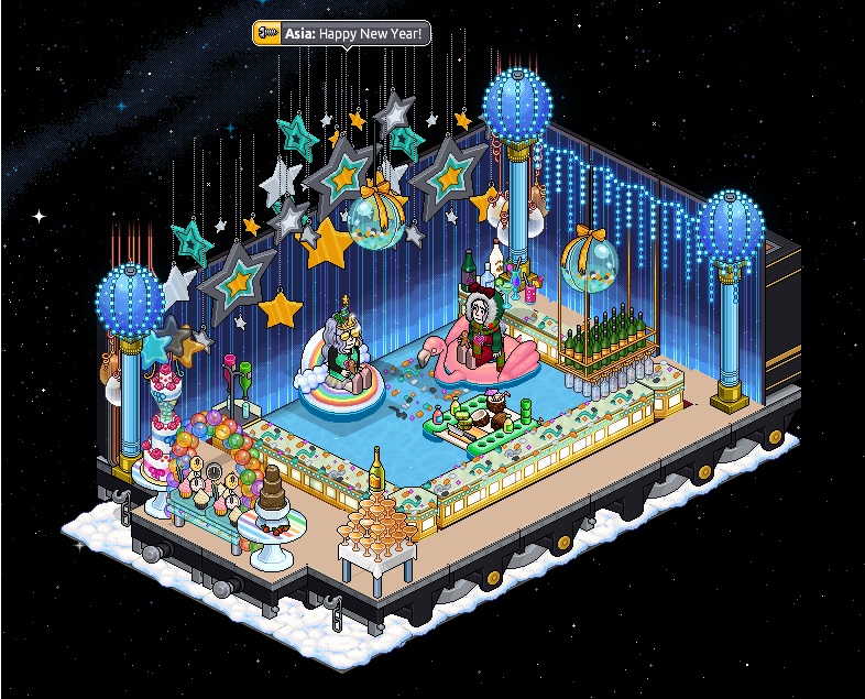 NYE Party Train Competition Winners - Habbo