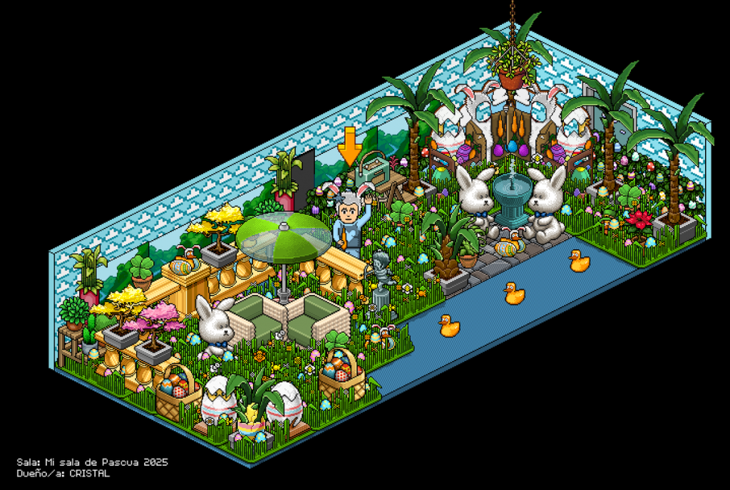 ¡Ganadores del concurso de construcción de salas de Pascua! - Habbo ...