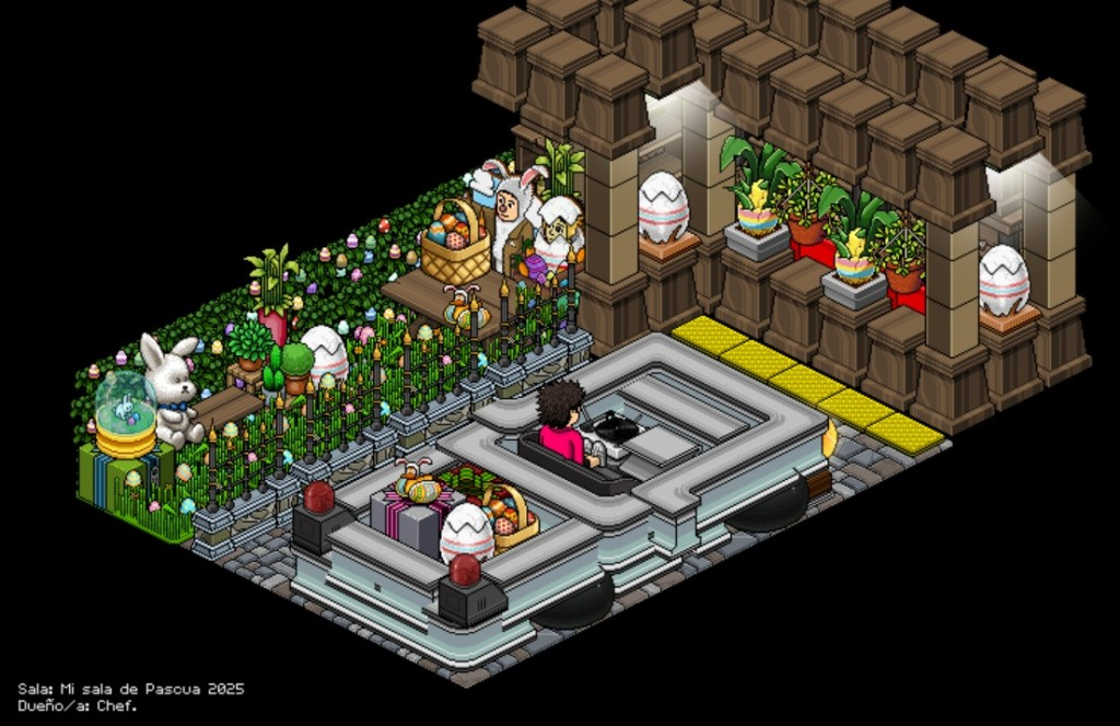 ¡Ganadores del concurso de construcción de salas de Pascua! - Habbo ...