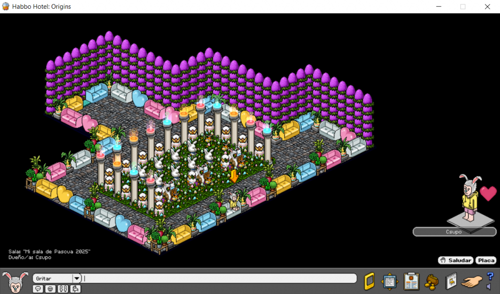 ¡Ganadores del concurso de construcción de salas de Pascua! - Habbo ...