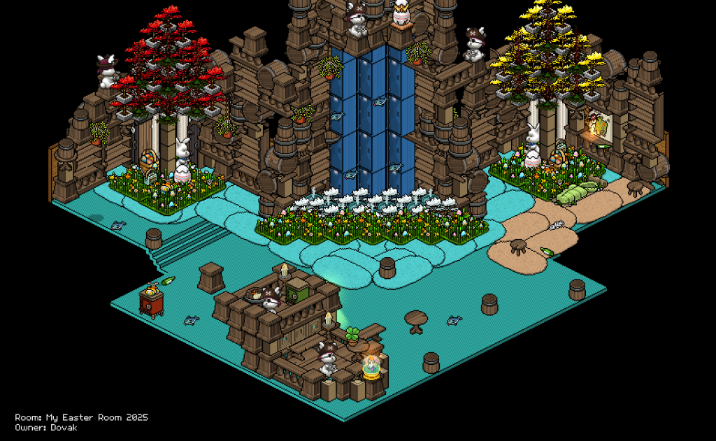 Easter room building competition winners! - Habbo Hotel:Origins