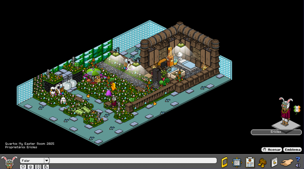 Resultado Competição Construção de Quartos de Páscoa! - Habbo Hotel:Origins