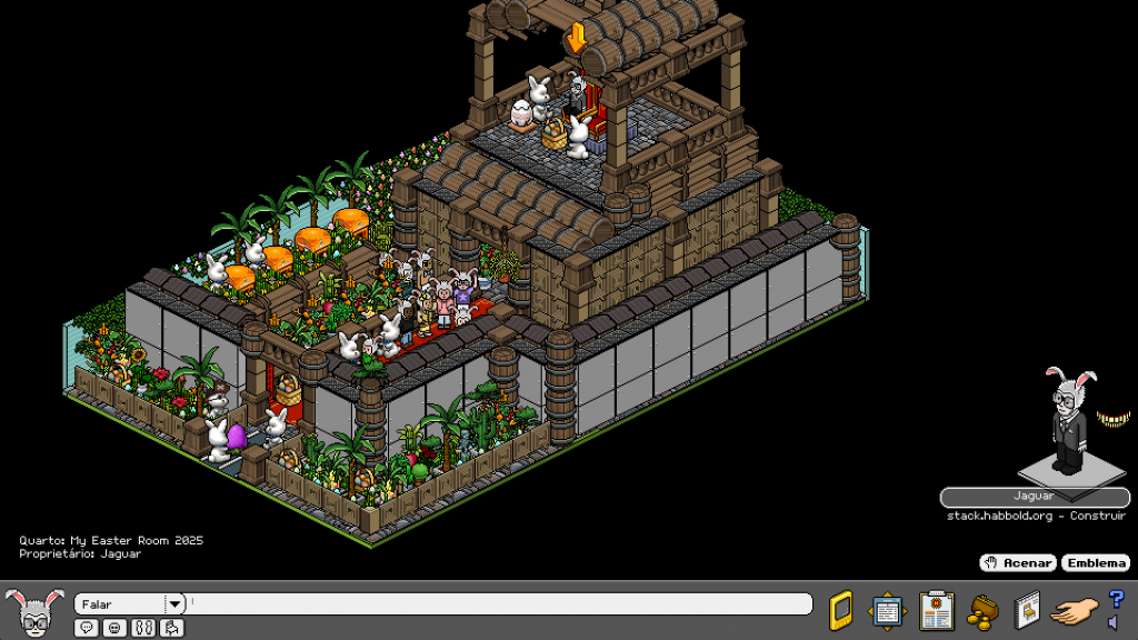 Resultado Competição Construção de Quartos de Páscoa! - Habbo Hotel:Origins