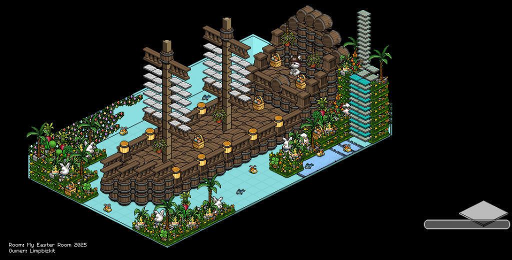 Easter room building competition winners! - Habbo Hotel:Origins