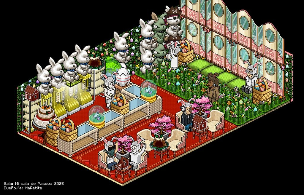 ¡Ganadores del concurso de construcción de salas de Pascua! - Habbo ...