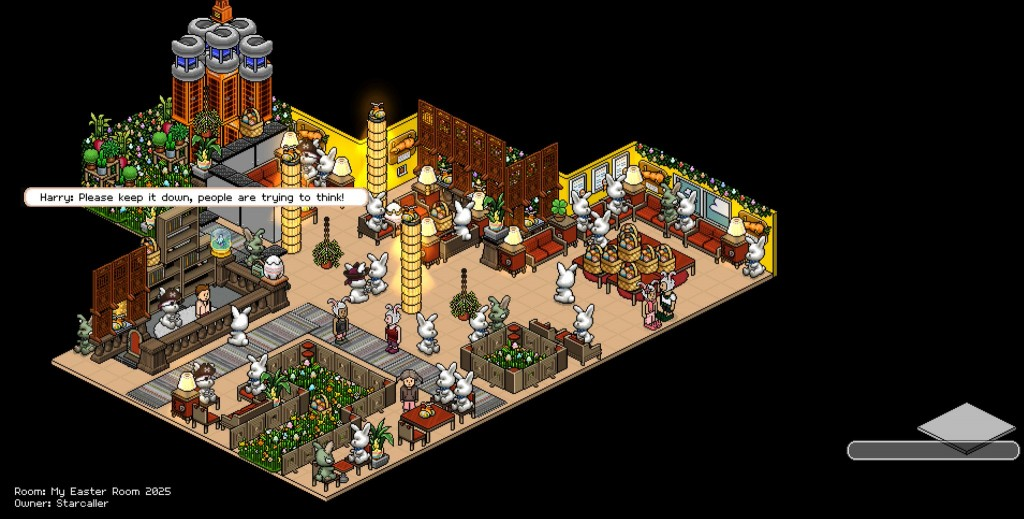 Easter room building competition winners! - Habbo Hotel:Origins