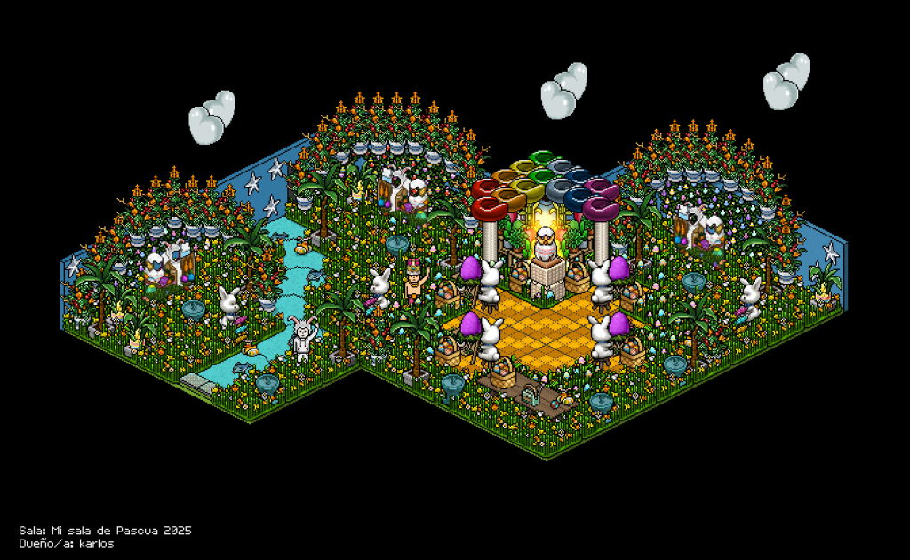 ¡Ganadores del concurso de construcción de salas de Pascua! - Habbo ...
