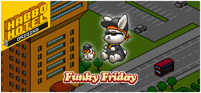 Funky Friday Drop: Conejo de Facción + Pato de Facción - Habbo Hotel ...