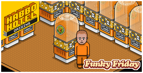 AVAILABLE NOW: Orange Cola Machines! - Habbo Hotel:Origins