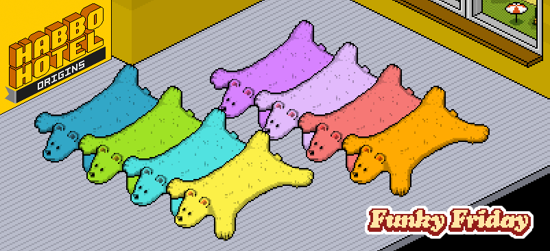 Funky Friday Retrô: Um toque novo para um tapete já conhecido - Habbo ...