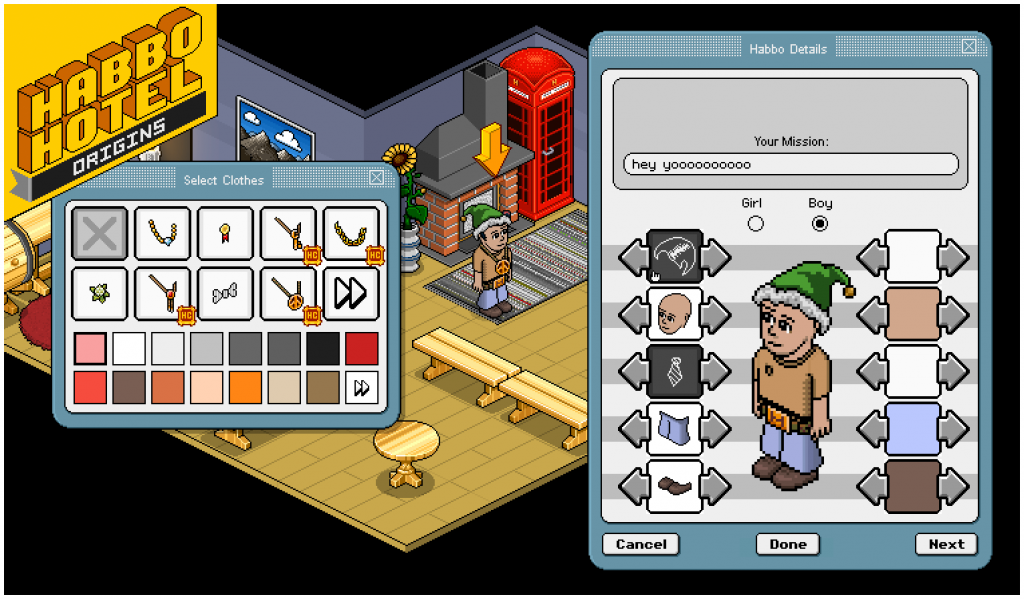 Live now: Avatar Editor update! - Habbo Hotel:Origins