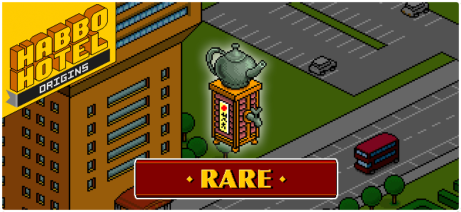 TODAY'S RARE: Tea Dispenser! - Habbo Hotel:Origins