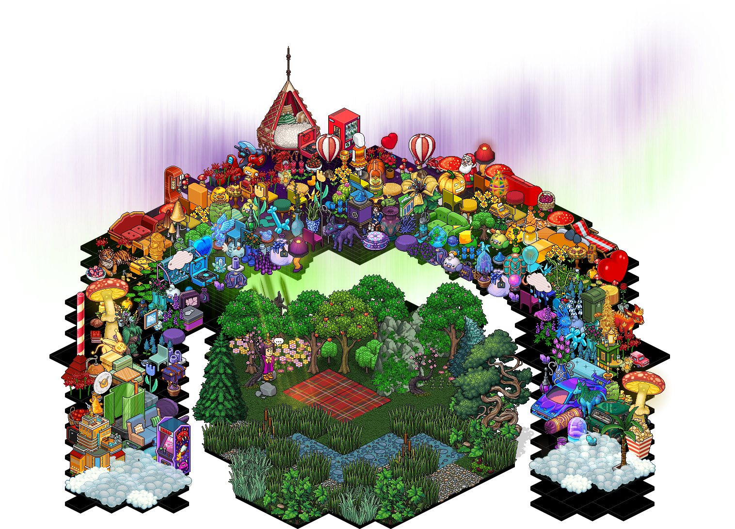 Winners of the Habbo Rainbow Room Competition - Habbo