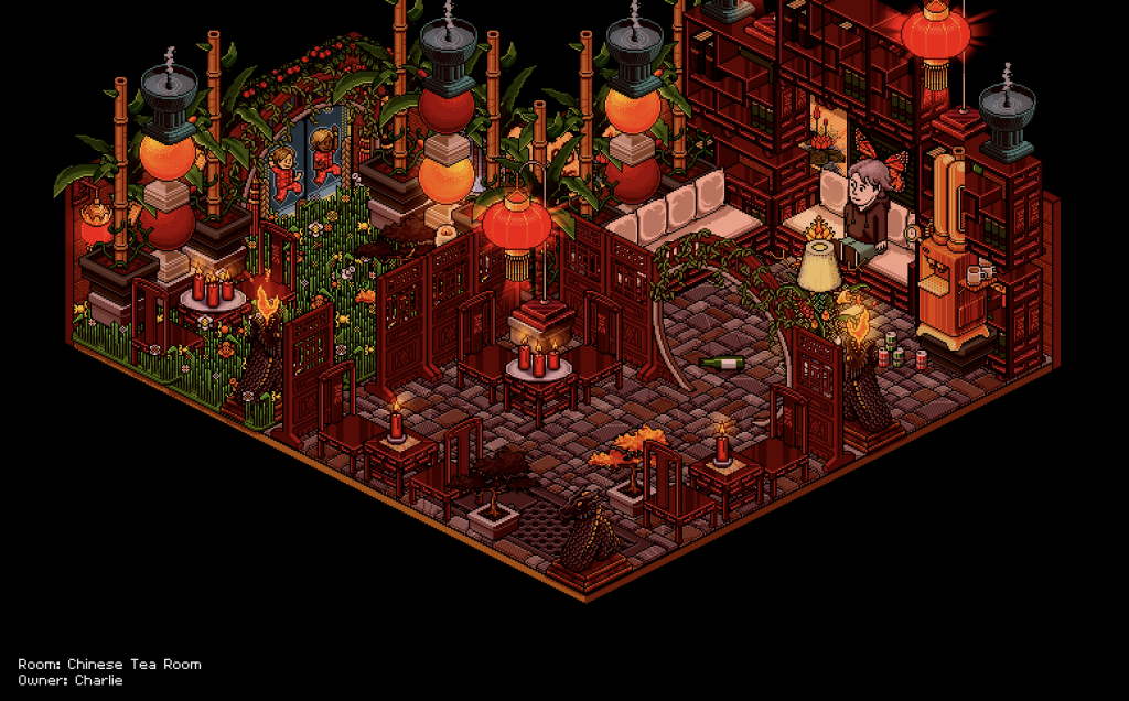 Chinese Tea Room competition WINNERS! - Habbo Hotel:Origins