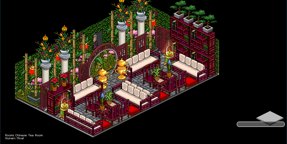 Chinese Tea Room competition WINNERS! - Habbo Hotel:Origins