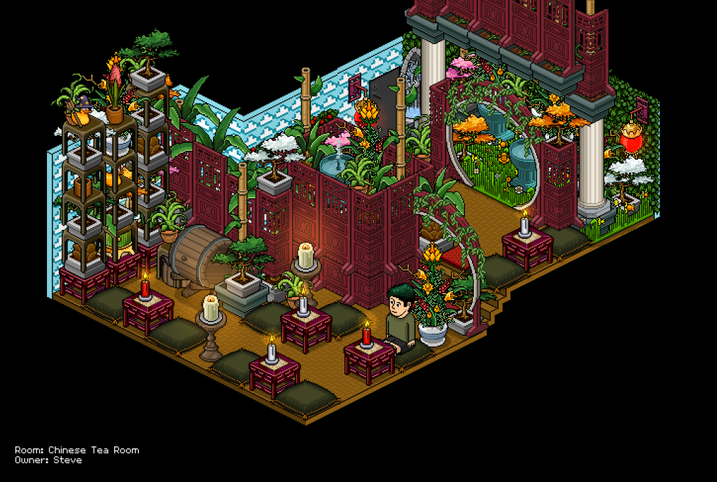 Chinese Tea Room competition WINNERS! - Habbo Hotel:Origins