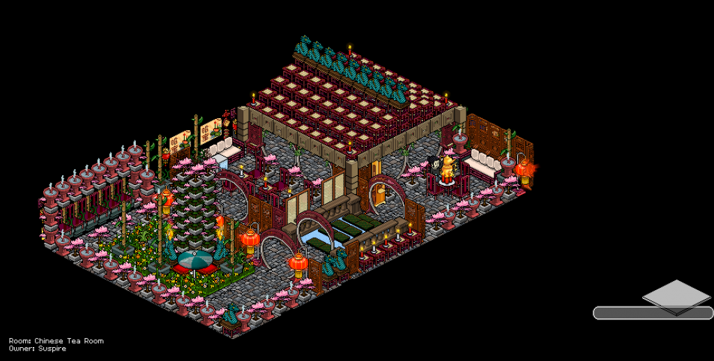 Chinese Tea Room competition WINNERS! - Habbo Hotel:Origins