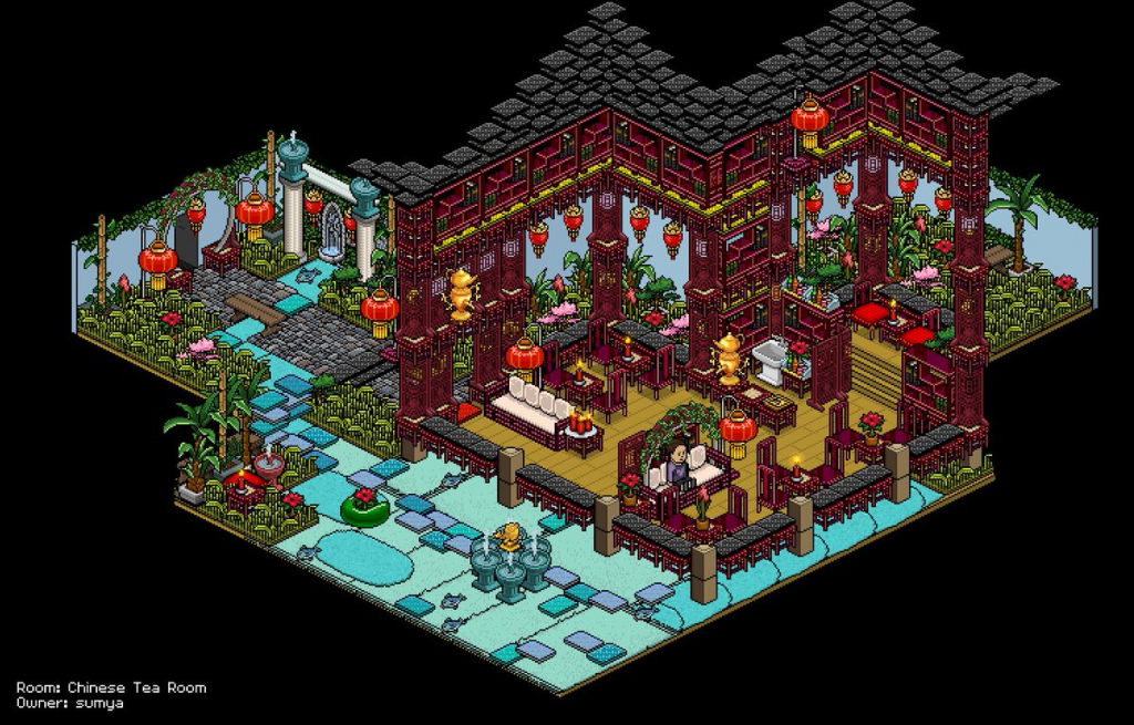 Chinese Tea Room competition WINNERS! - Habbo Hotel:Origins